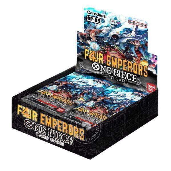 One Piece OP09 The Four Emperors Box 24 Bustine ENG